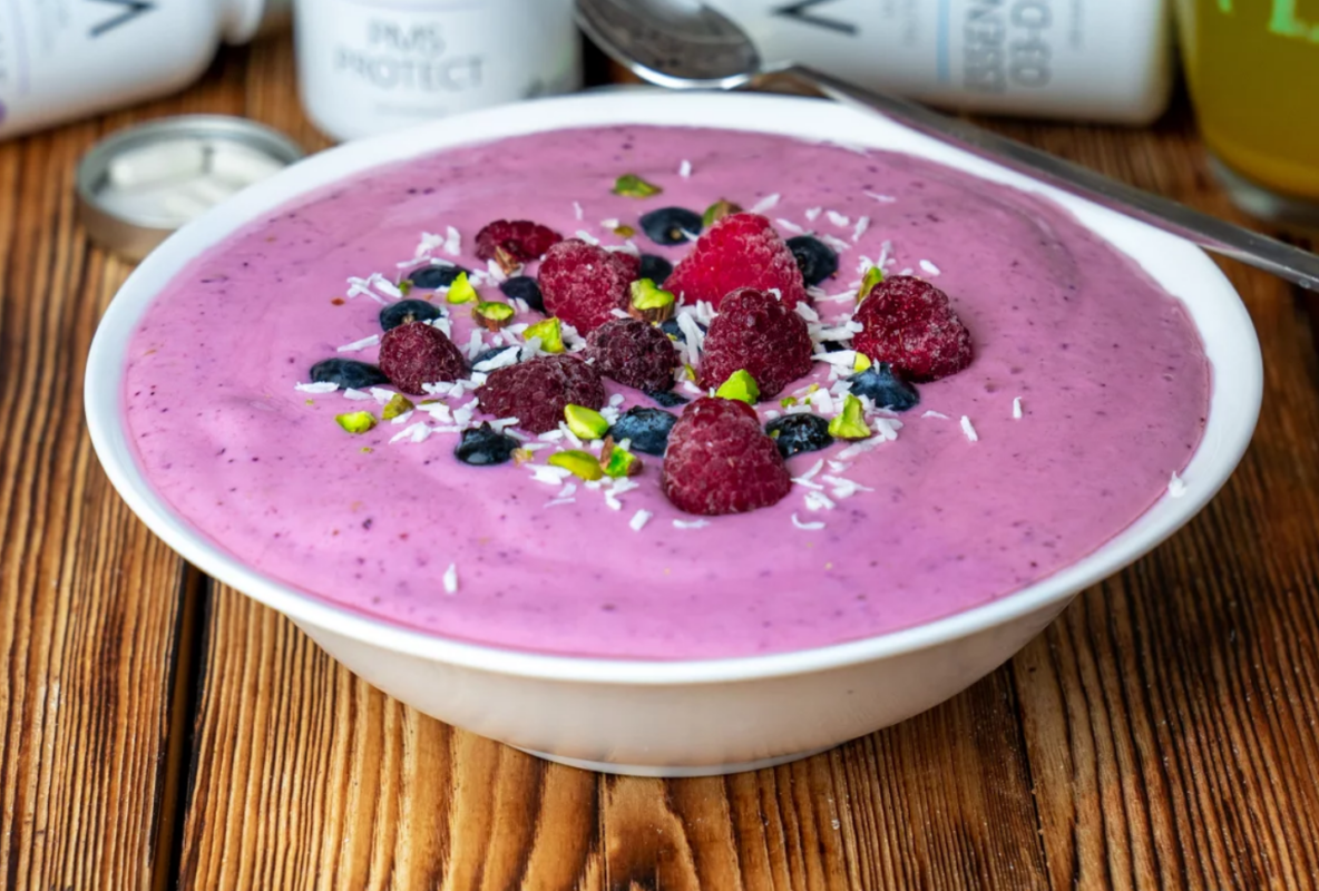 Eis Fluff Bowl Rezept | IQs Kitchen - IQs Kitchen - Gesunde Ernährung ...